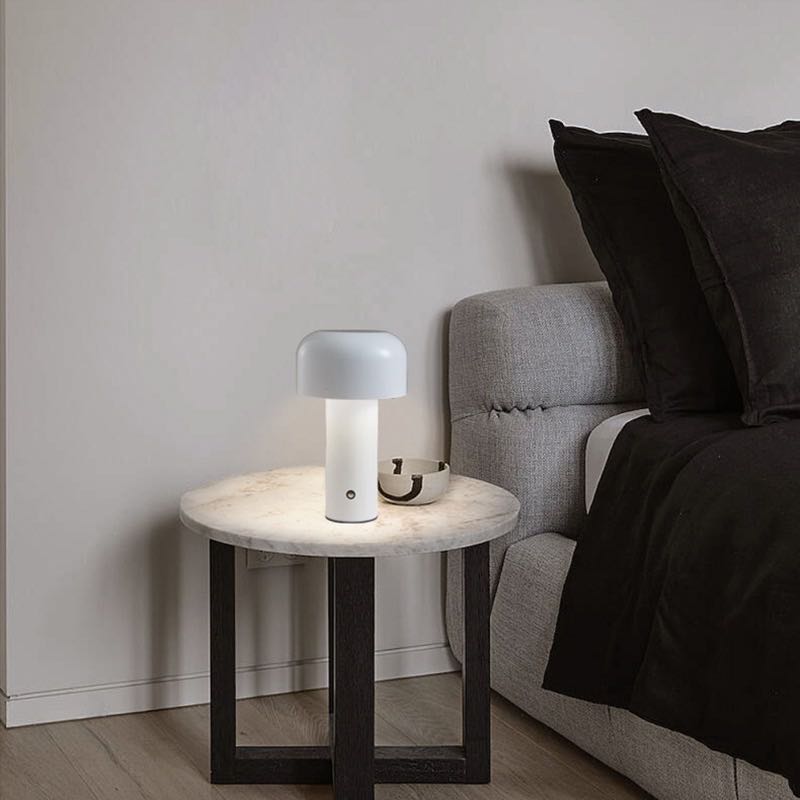 Flos Mushroom Bellhop Portable LED Table Lamp | Garmentory