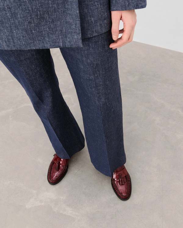 Flattered Sigrid Loafer - Brick Red Patent | Garmentory