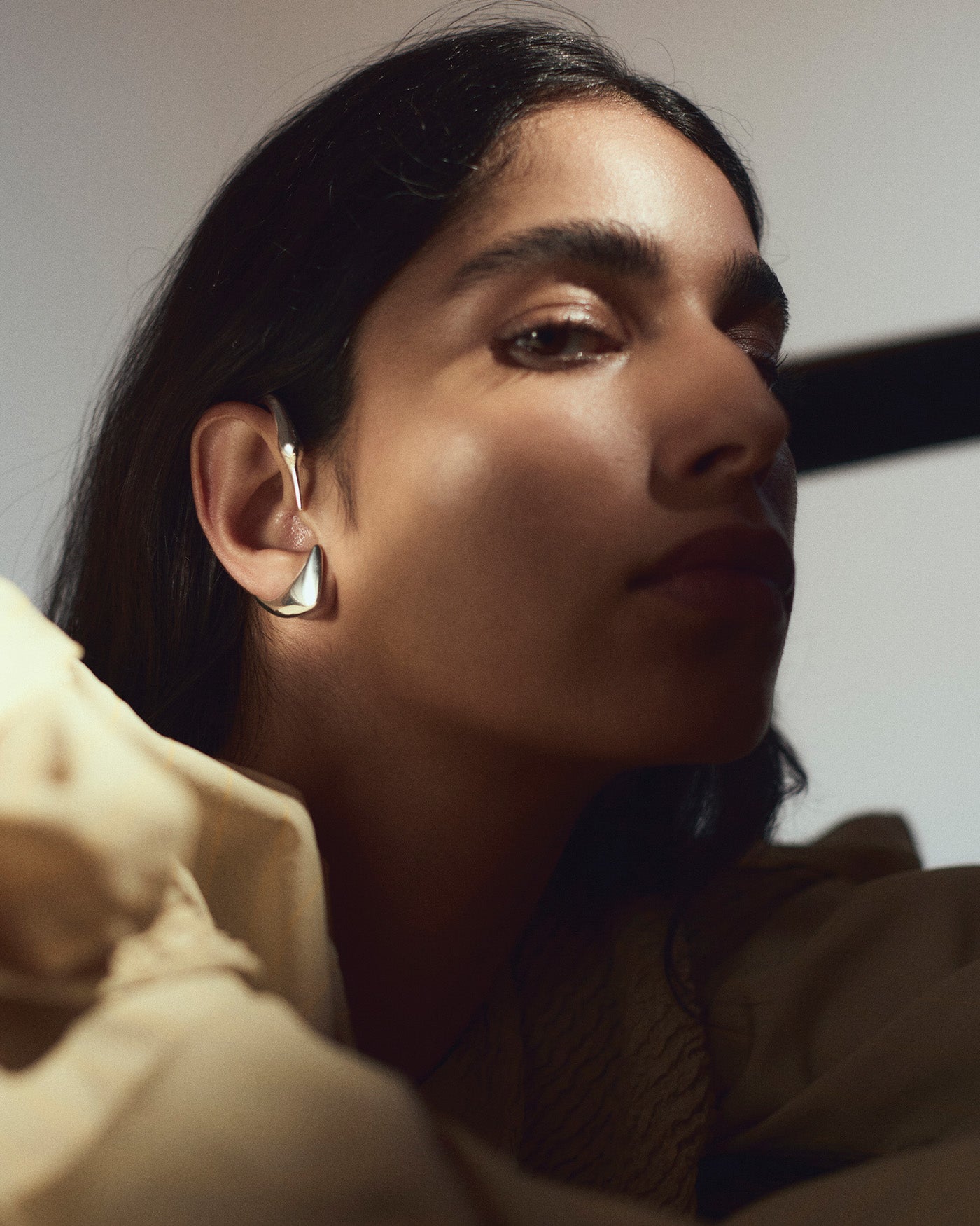 Jenny Bird Lisieux Ear Cuff & Stud Set - Silver | Garmentory