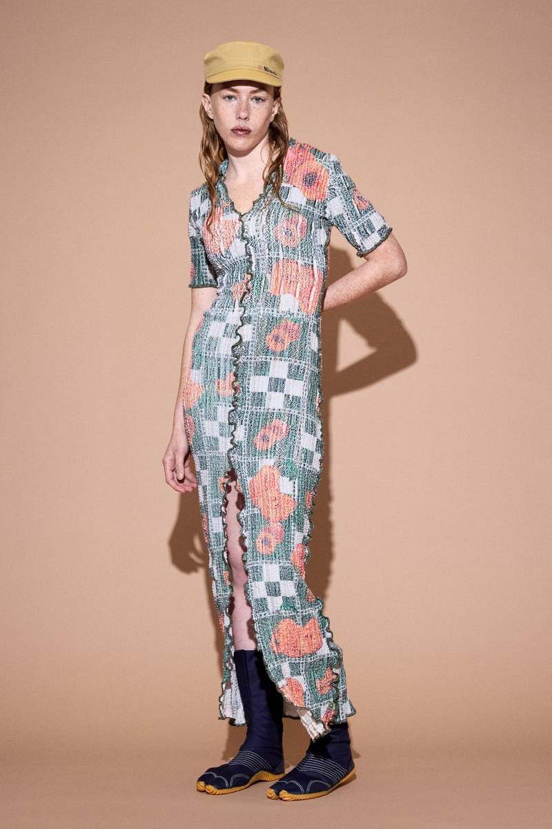 Luna Del Pinal El Mantel Stretch Weave Luna Dress - Mandarin Tree ...