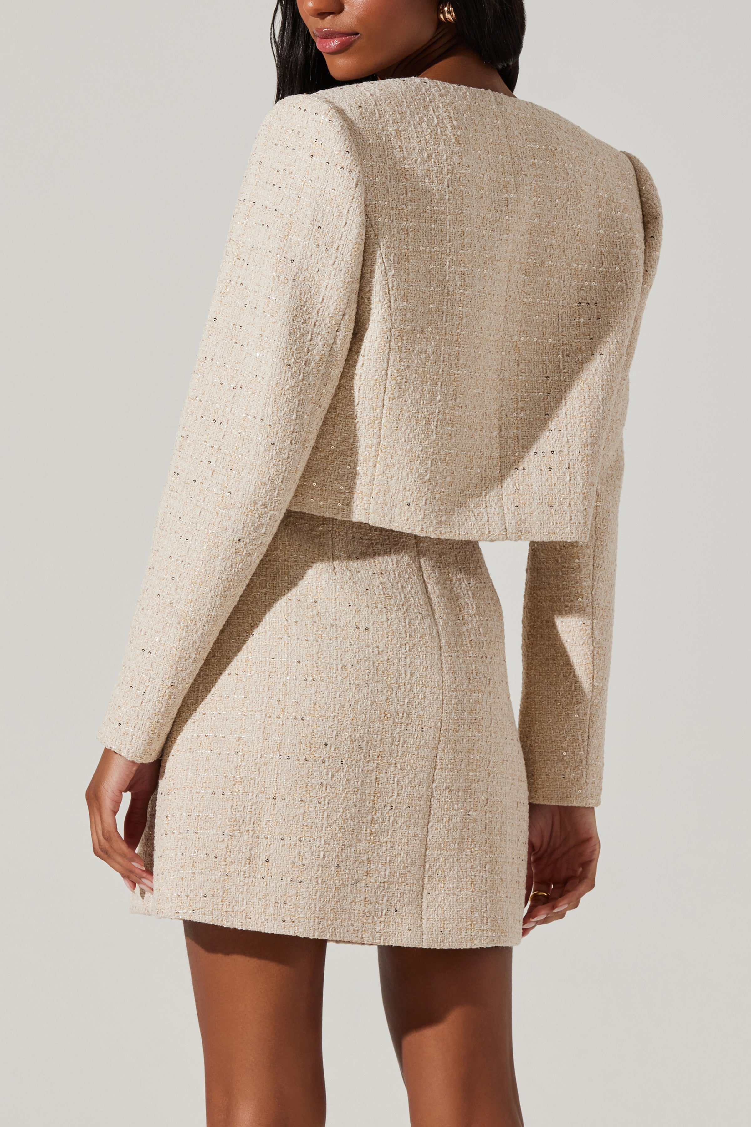 ASTR The Label Milena Jacket - Cream Gold | Garmentory