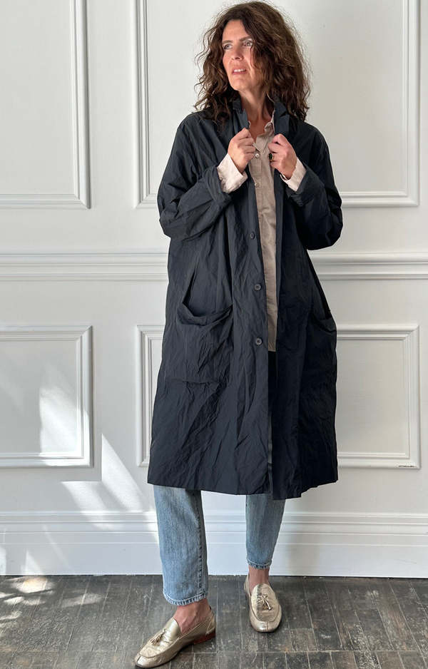 Manuelle Guibal Mystic Coat - Indigo Night | Garmentory