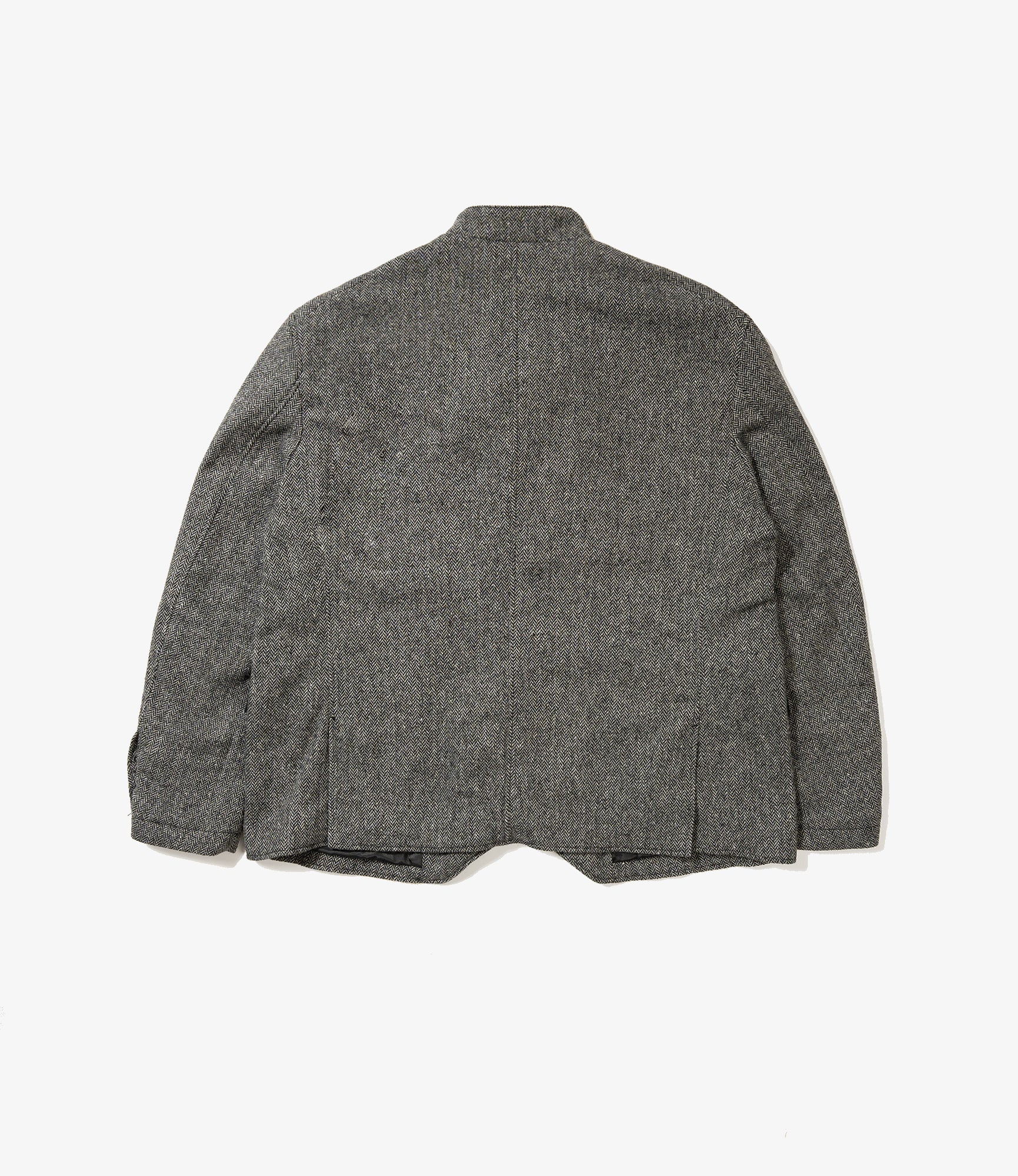 Engineered Garments Poly Wool Herringbone Chelsea Jacket - Grey ...