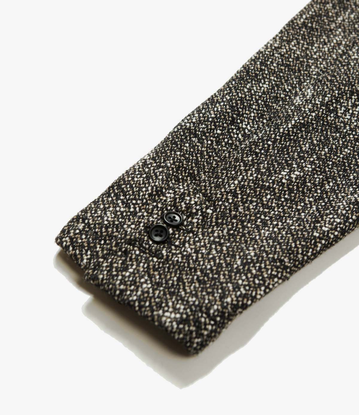 Engineered Garments Wool Homespun Loiter Jacket - Brown/Black | Garmentory