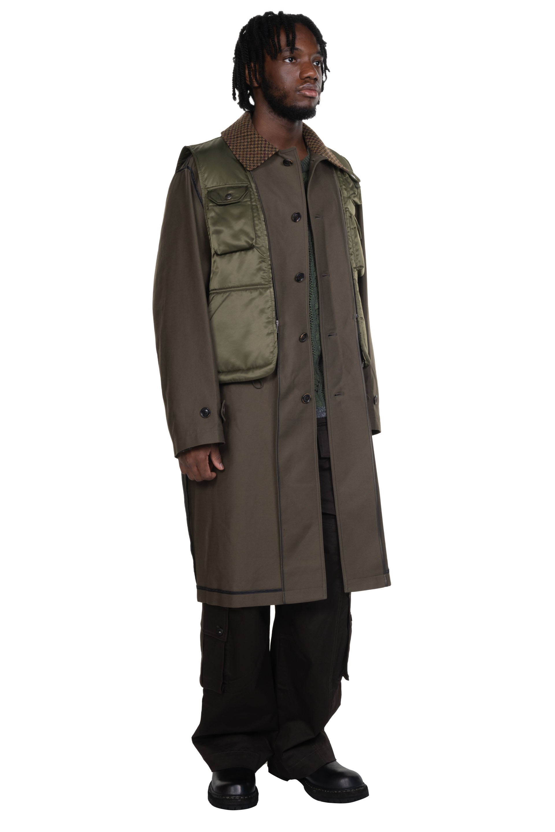 ANDERSSON BELL Vest Layered Inside Out Coat | Garmentory