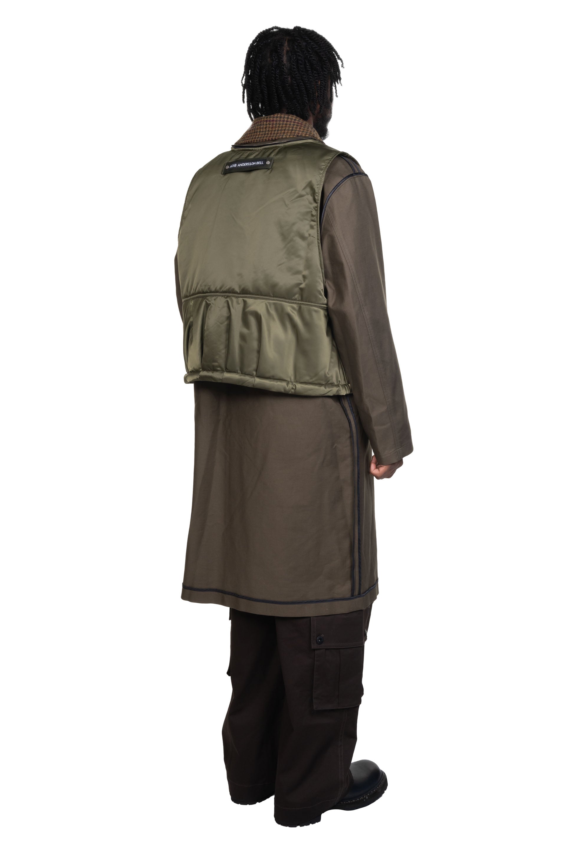 ANDERSSON BELL Vest Layered Inside Out Coat | Garmentory