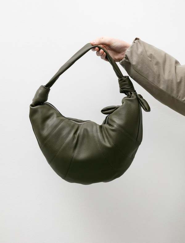 Fortune Croissant Bag Dark Moss | Garmentory