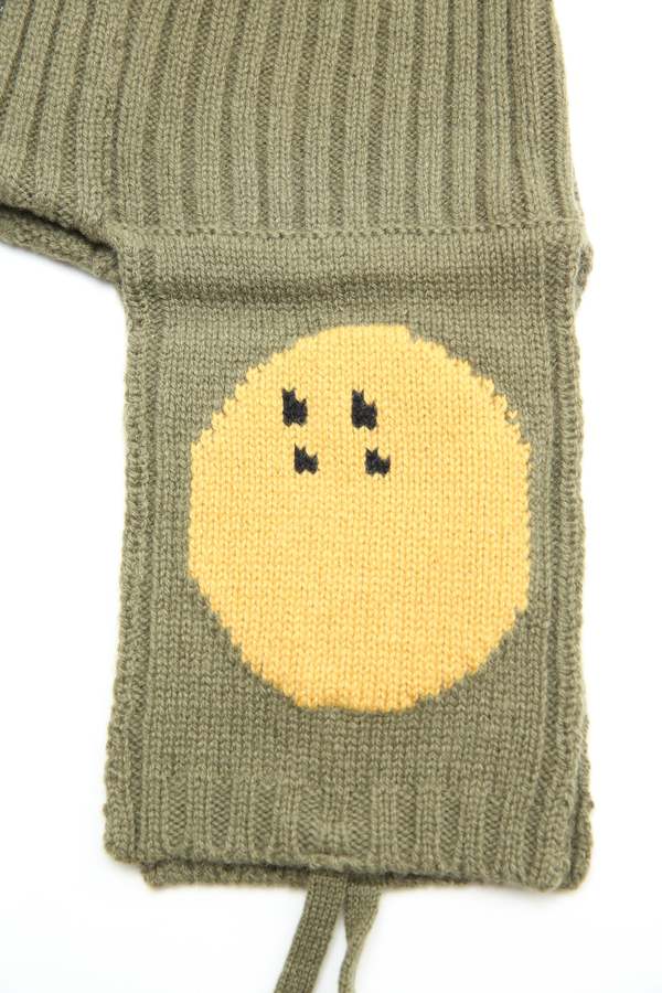 Kapital 5G Wool Rainbowy Gale Cap Short - Khaki | Garmentory