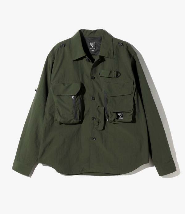 South2 West8 Nylon Ripstop Tenkara Trout Shirt - Green | Garmentory