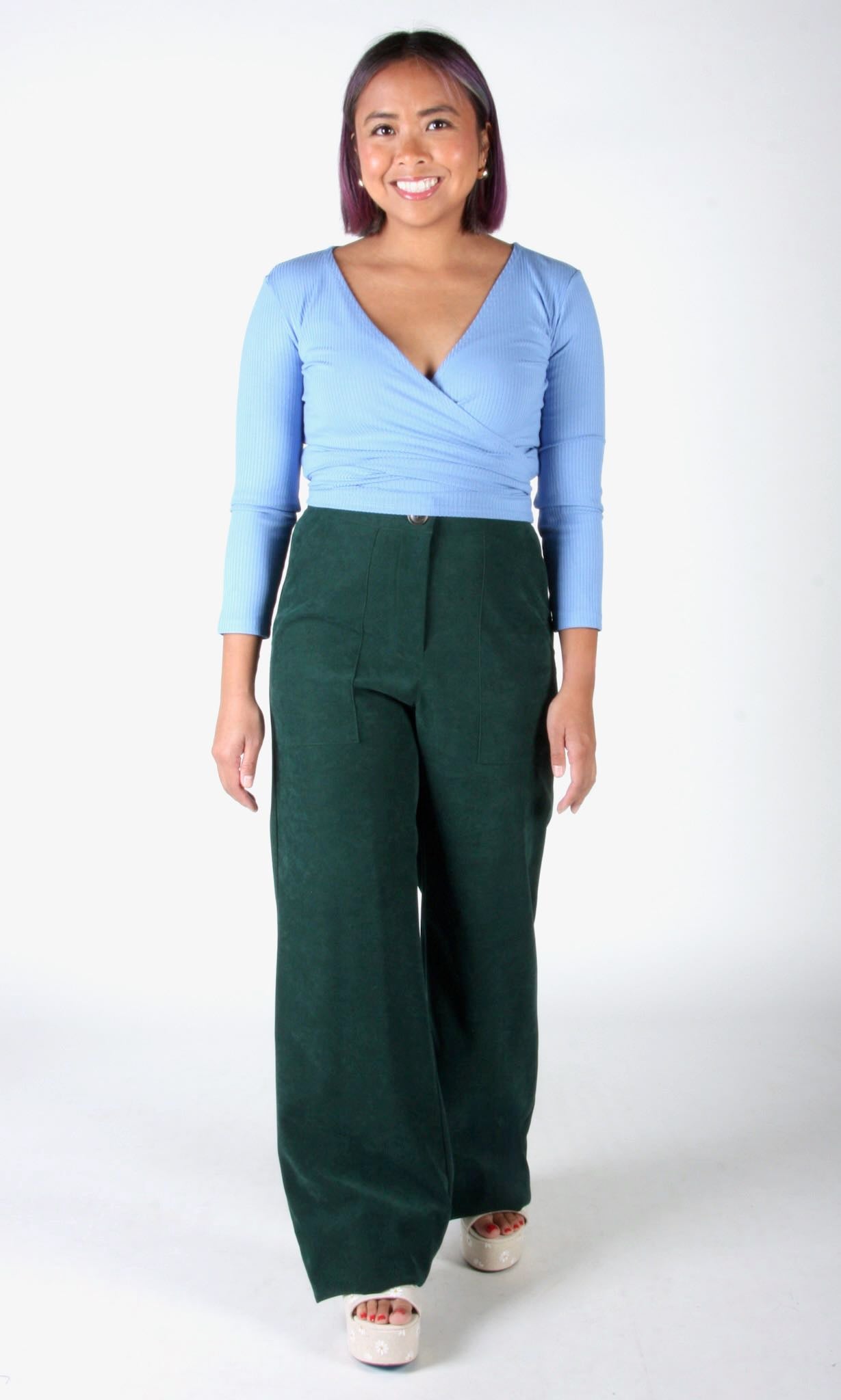 Birds of North America Crescentchest Top - Forget-Me-Not | Garmentory