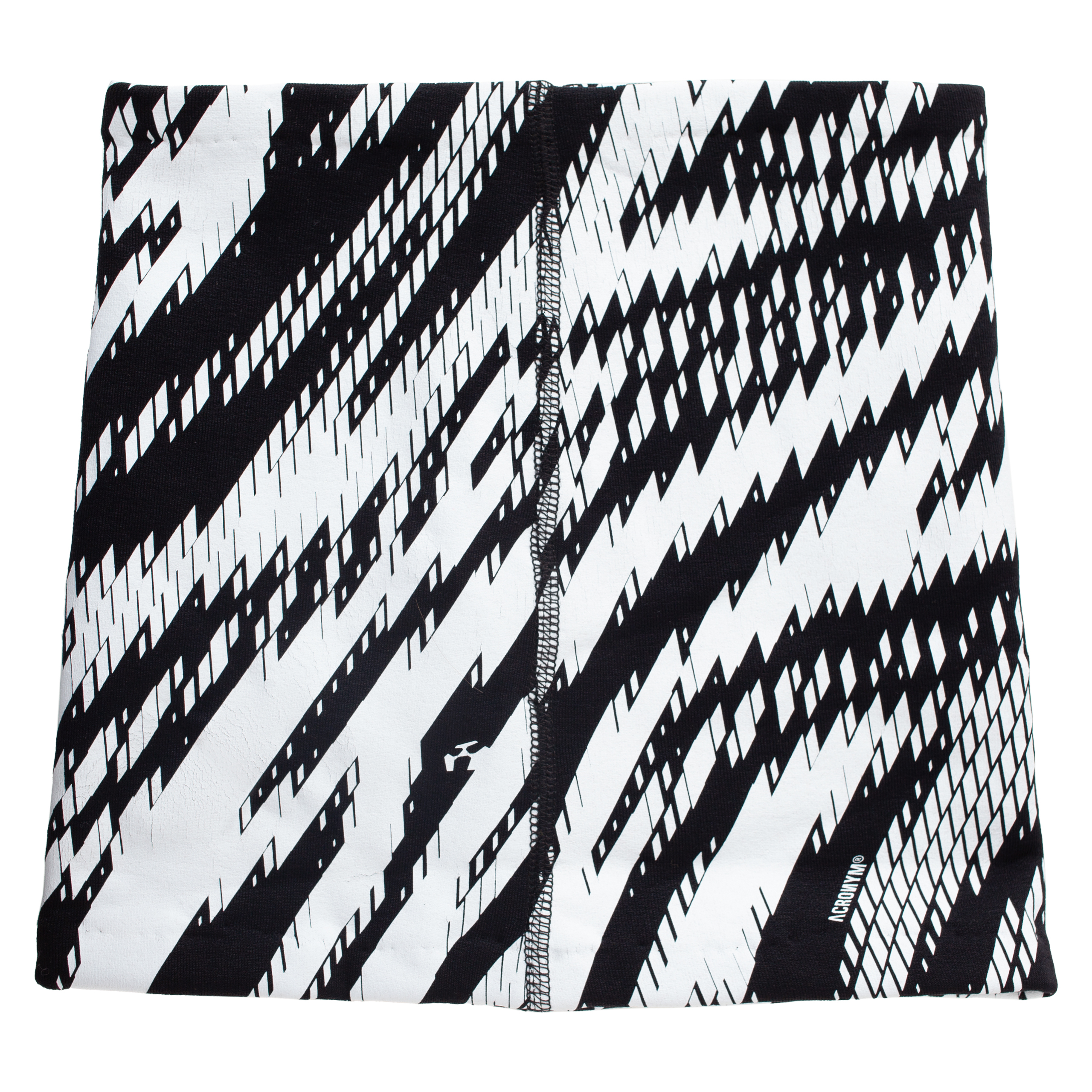 ACRONYM Black monoprint snood scarf - Black | Garmentory