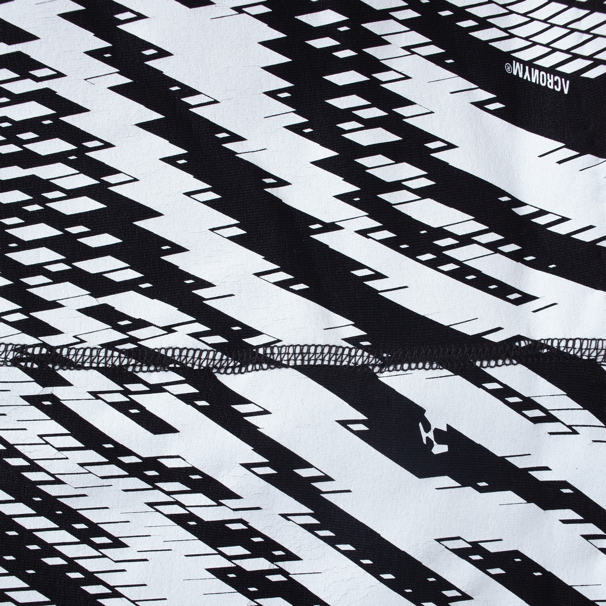 ACRONYM Black monoprint snood scarf - Black | Garmentory