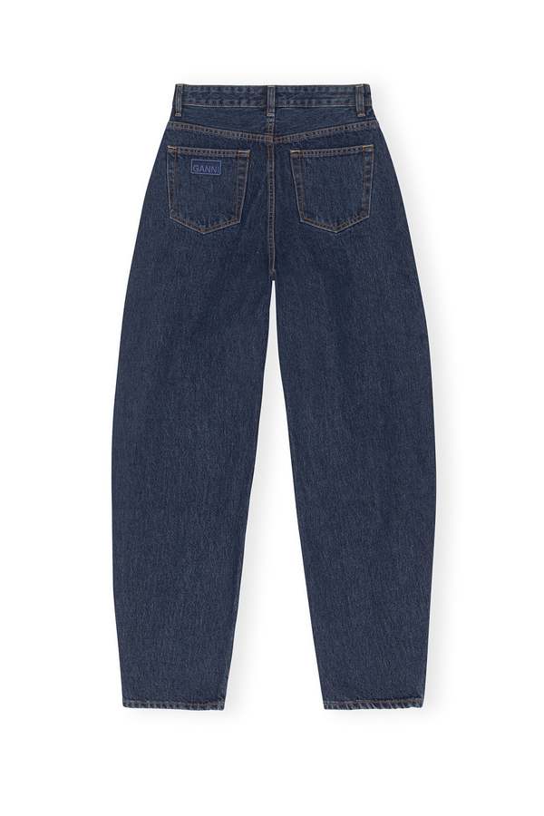 Ganni Dark Blue Vintage Stary Jeans - Dark Blue | Garmentory