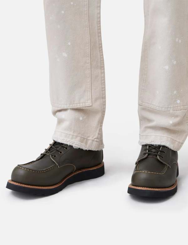 Red Wing Shoes Classic Moc Toe Boot - Alpine Portage Green | Garmentory