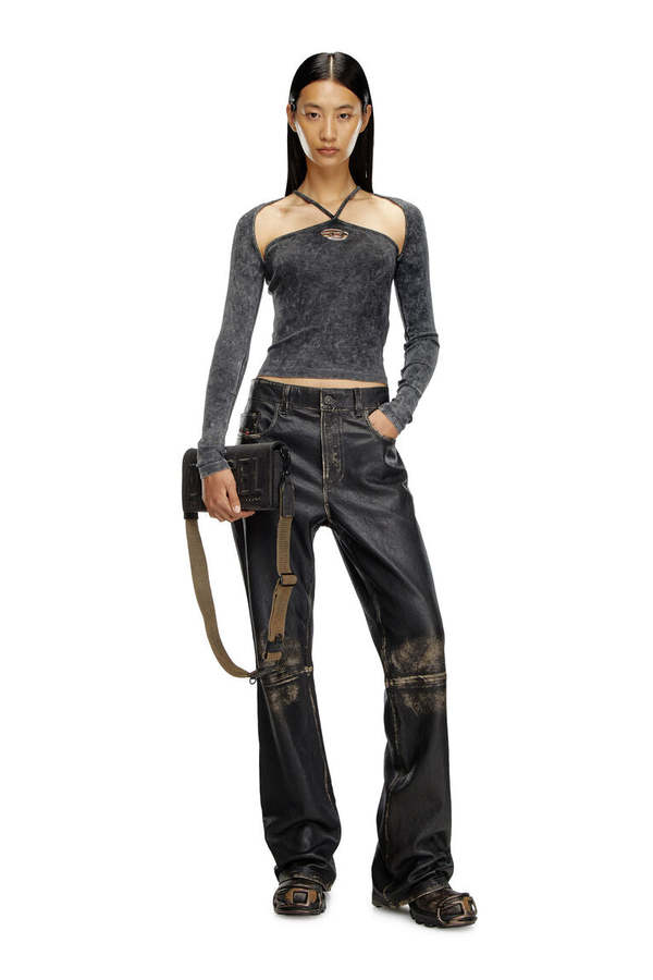 DIESEL T-Marinel Top - Washed Grey | Garmentory