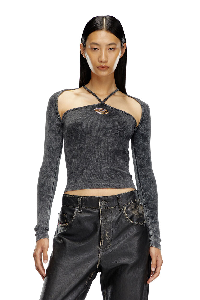 DIESEL T-Marinel Top - Washed Grey | Garmentory