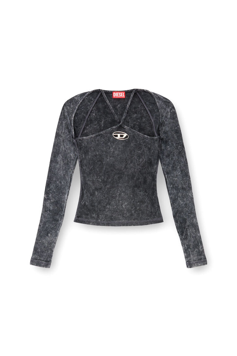 DIESEL T-Marinel Top - Washed Grey | Garmentory