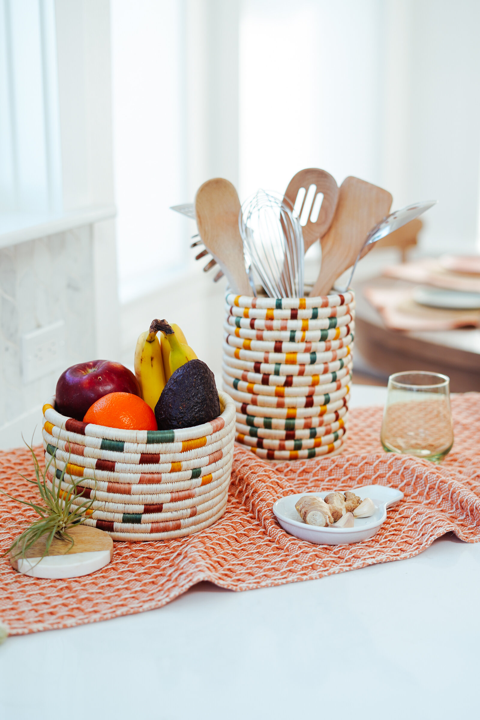 Zuahaza Guacamaya Tabletop Baskets | Garmentory