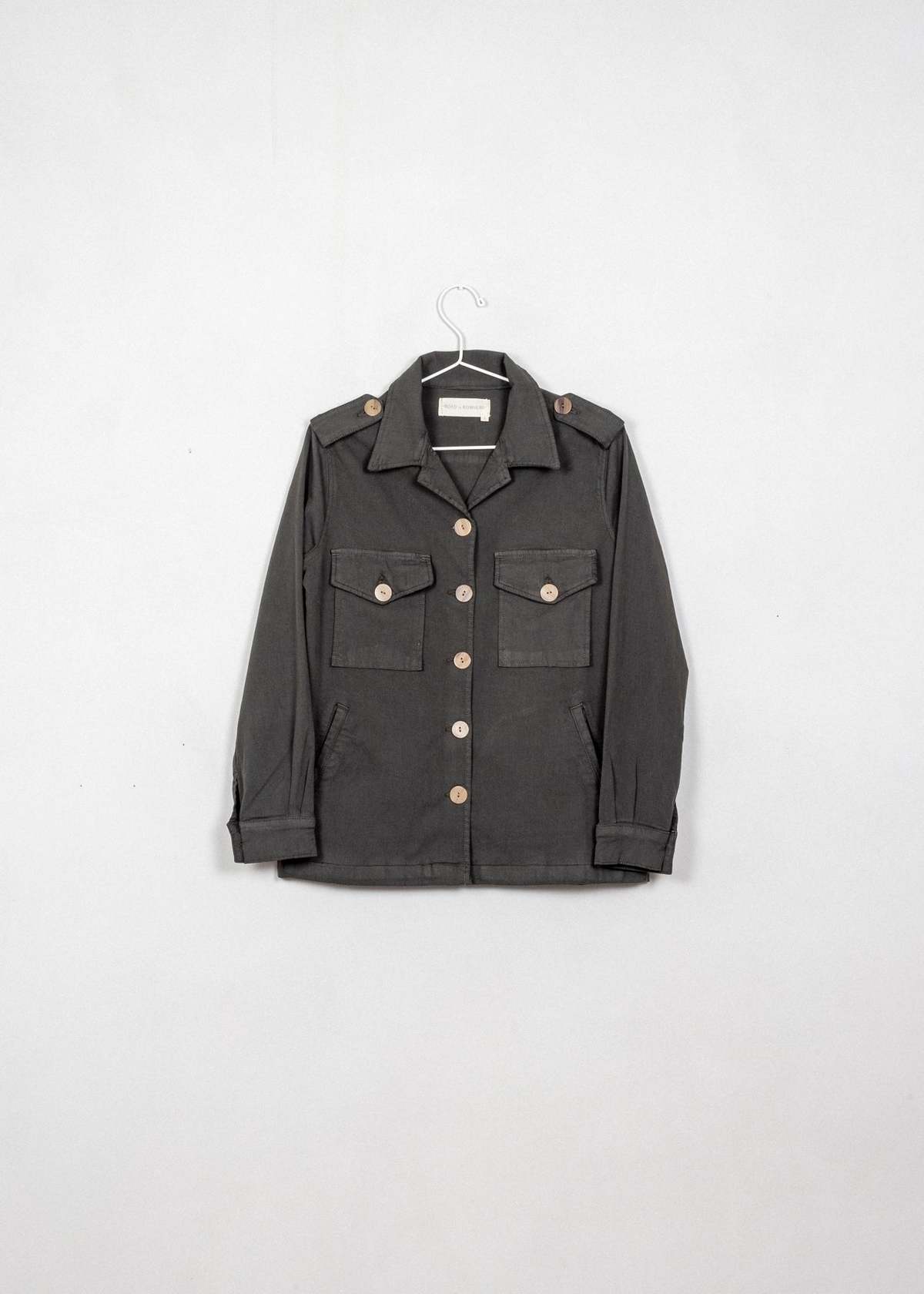 Road To Nowhere Blaven Japanese Twill Jacket - Dark Shadow | Garmentory