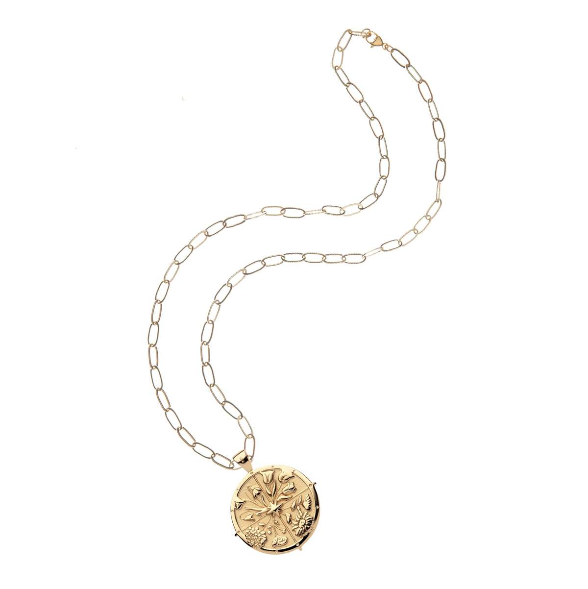 Jane Win Jewelry HOPE JW Original Pendant Coin - Gold | Garmentory