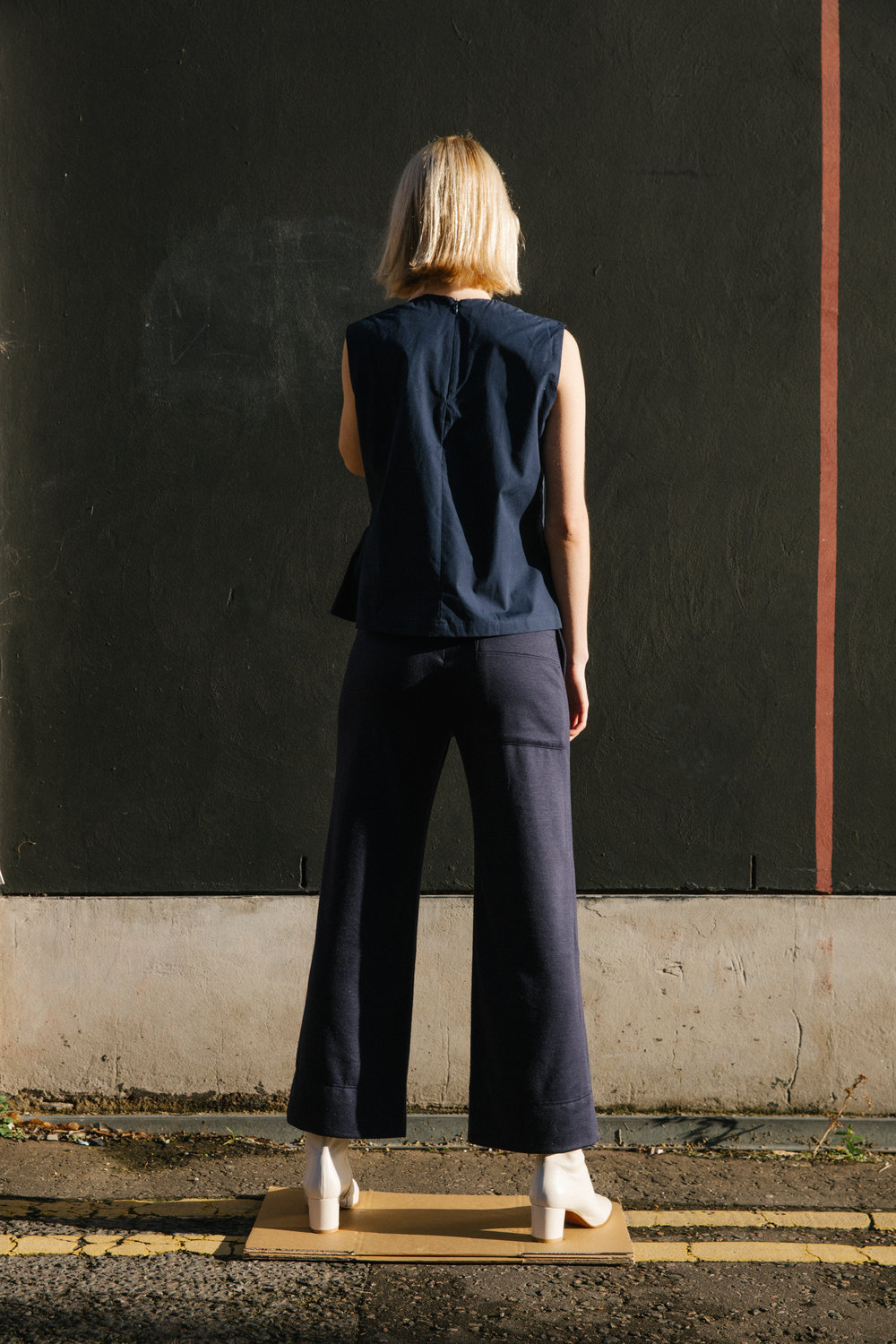 Toit Volant Ura Top - Navy | Garmentory