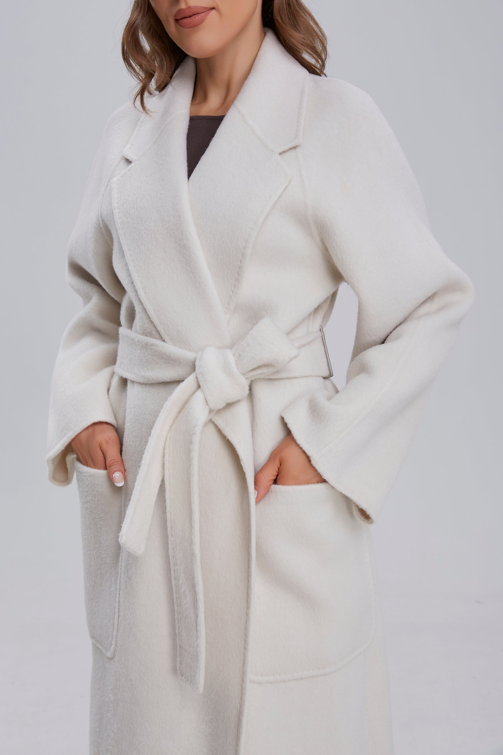 Mary Lo The Lotus Longline Coat | Garmentory