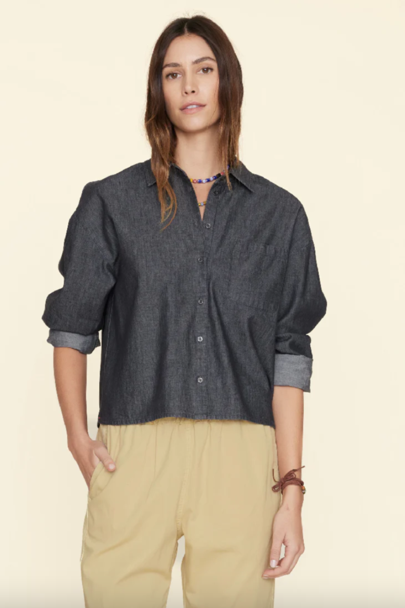Xirena Dion Shirt - Graphite | Garmentory