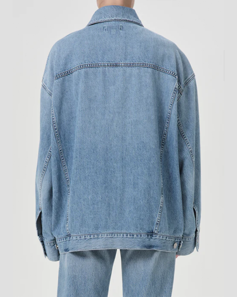 AGOLDE Reworked Wayne Jacket - Clarity Wash | Garmentory