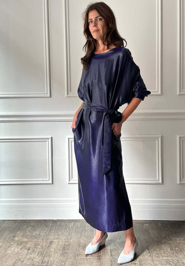INDRESS Charlize Dress - Purple Ink | Garmentory