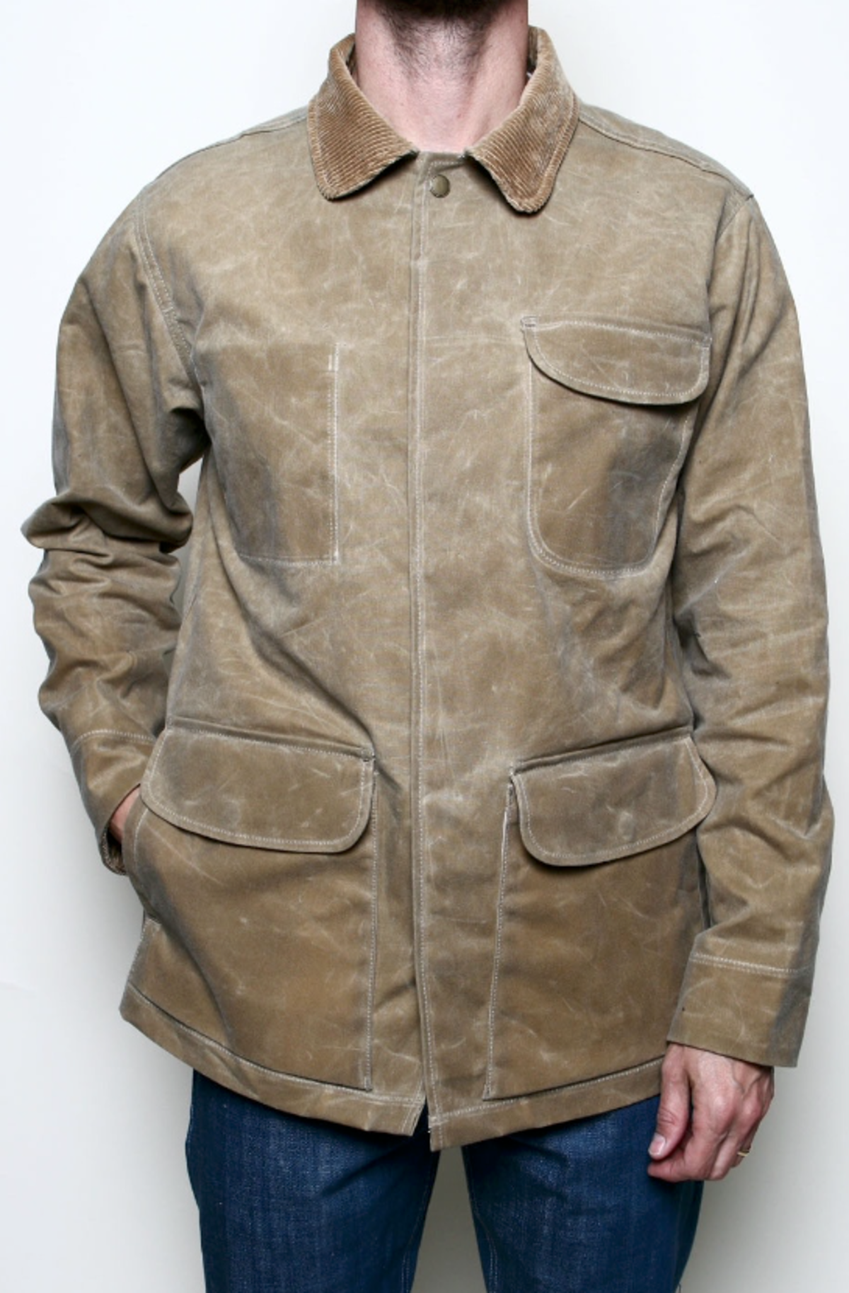 Rogue Territory Hunter Supply Jacket - Waxed Tan | Garmentory
