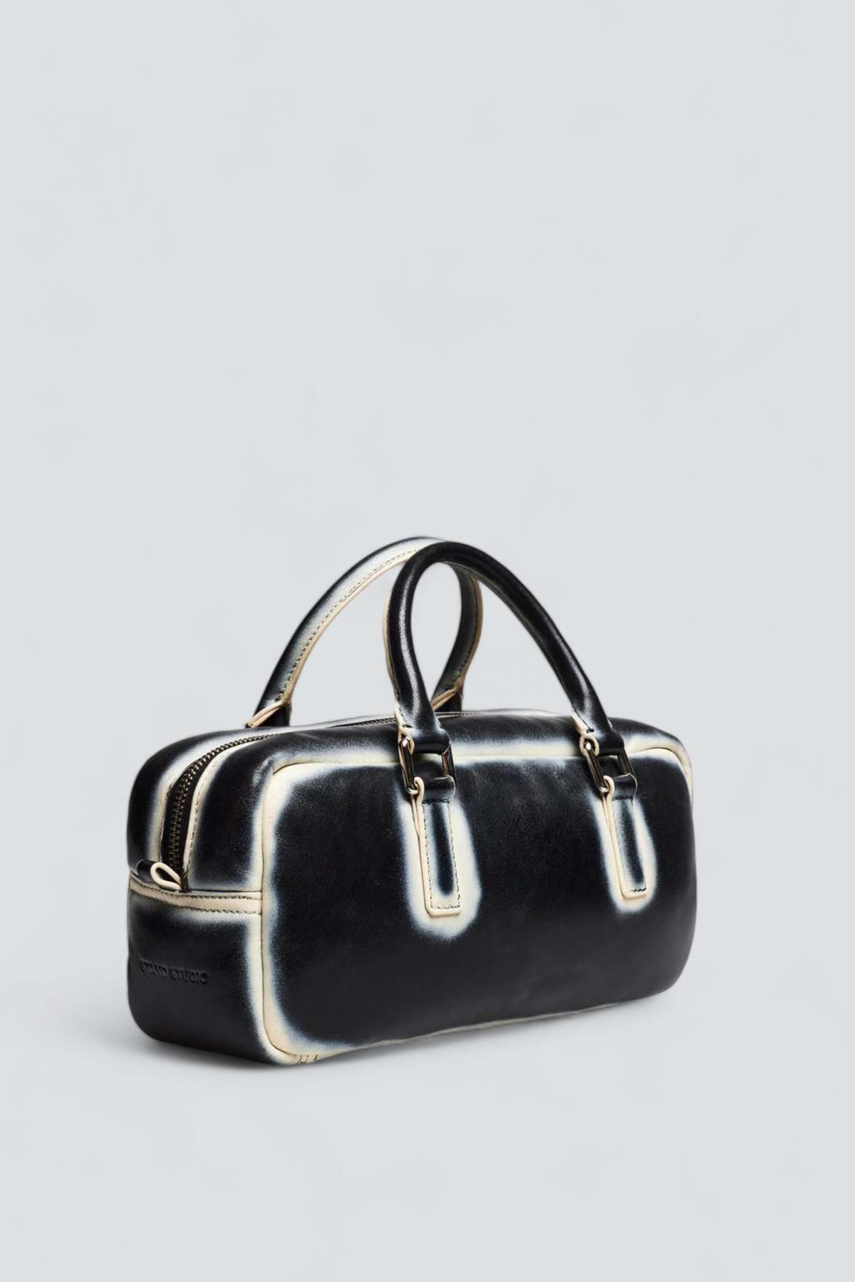 Stand Studio Alexa Mini Bowling Bag - Black/White | Garmentory