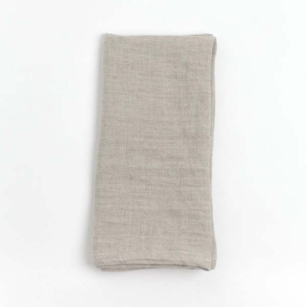 Creative Women Stone Washed Linen Napkins - Flax | Garmentory