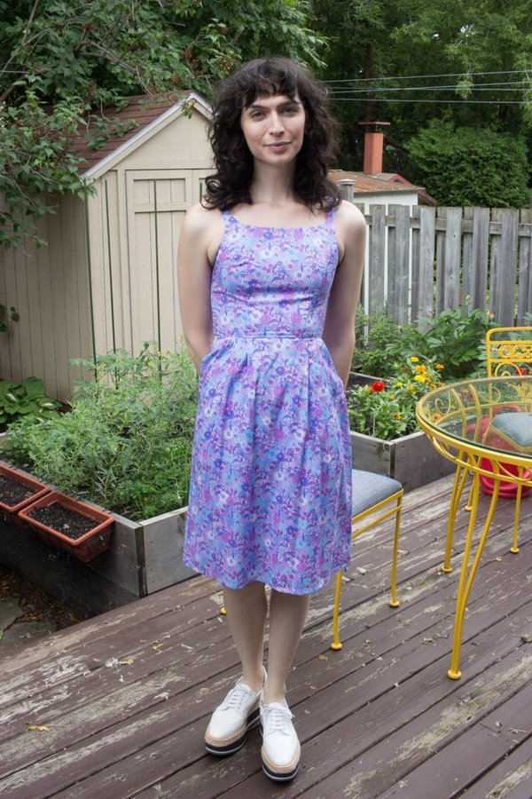 Birds of North America Reedbird Dress - Aster | Garmentory