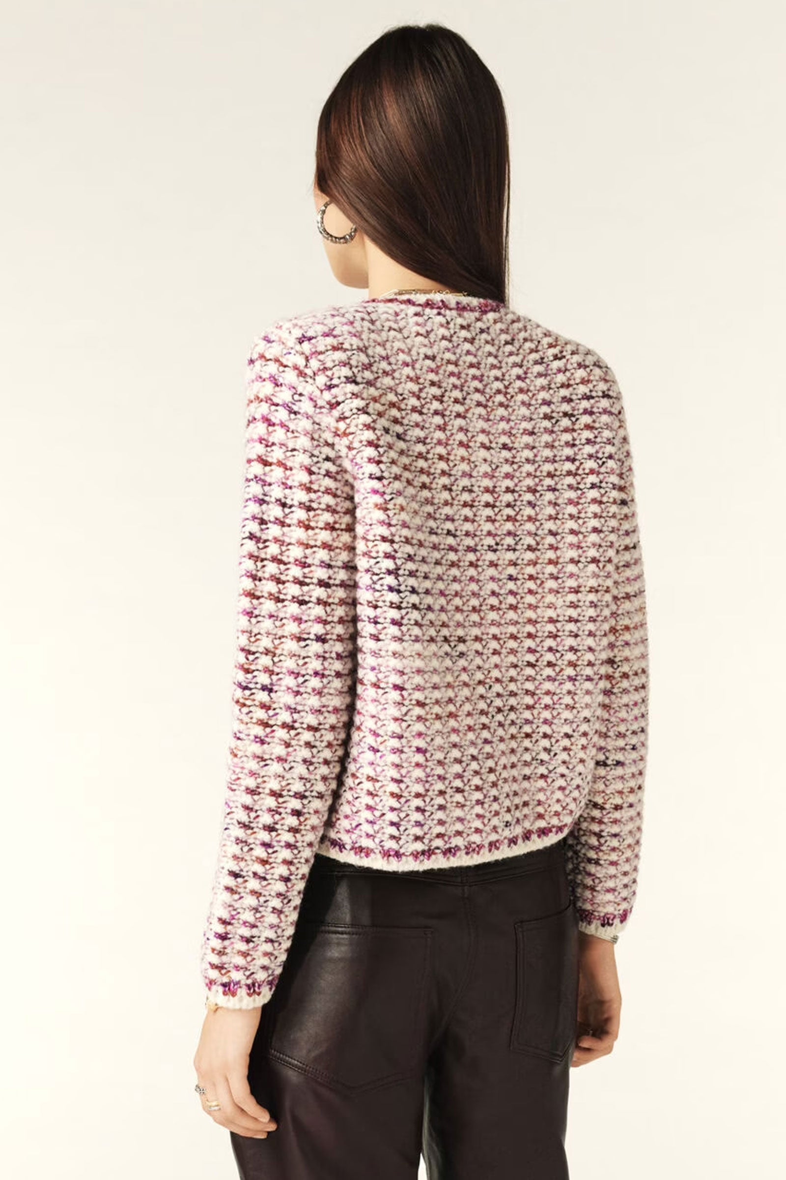 Ba&sh Beloni Cardigan - Ecru | Garmentory