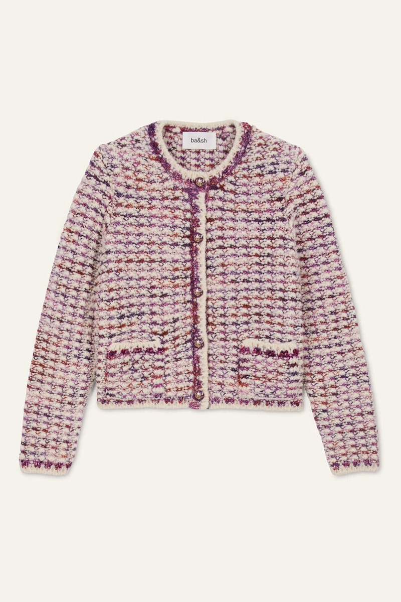 Ba&sh Beloni Cardigan - Ecru | Garmentory