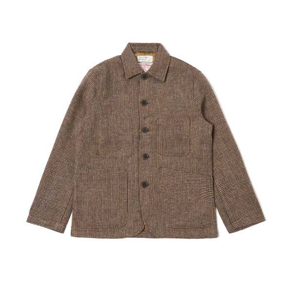 Universal Works Bakers C Harris Tweed Jacket - Tweed Brown | Garmentory