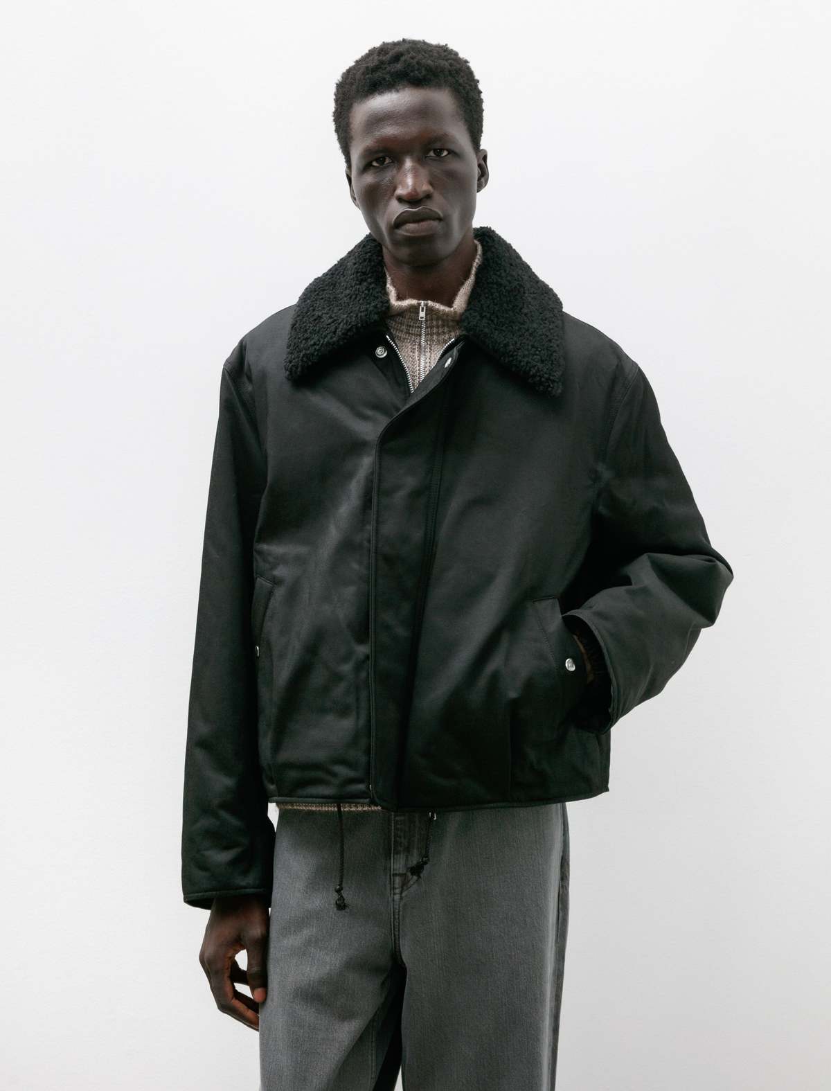 Our Legacy Ace Aero Nylon Jacket - Black | Garmentory