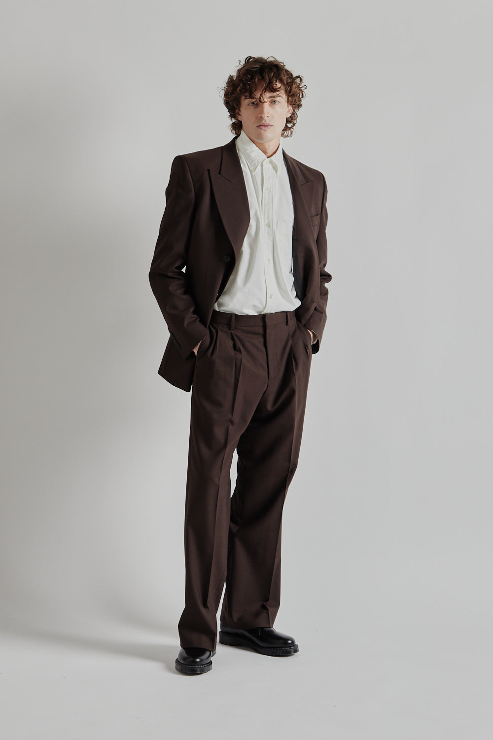 Sunflower DB Blazer - Brown | Garmentory