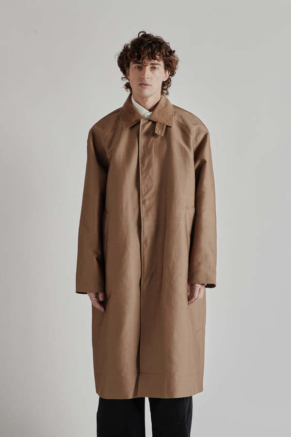 Sunflower Raglan Coat - Sand | Garmentory