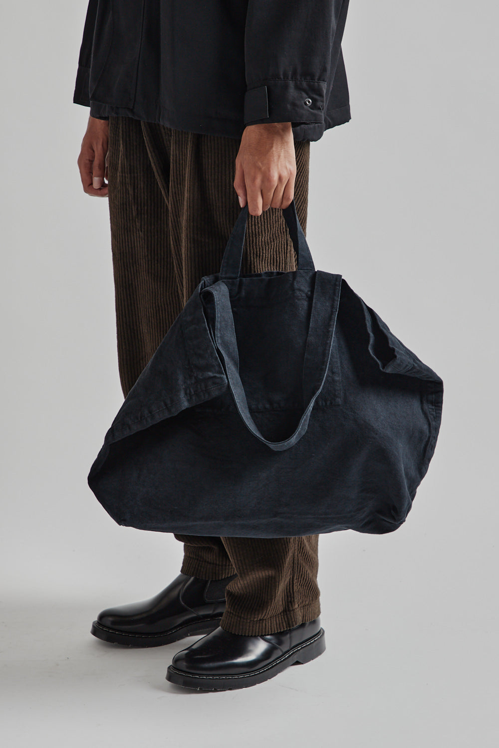 KAPTAIN SUNSHINE 2Way Tote Bag - Faded Black | Garmentory