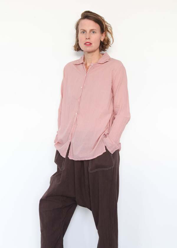 Auntie Oti Button Shirt - Shell | Garmentory