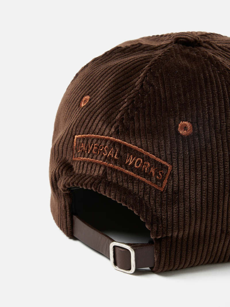 Universal Works Brisbane Cord Baseball Hat - Brown | Garmentory