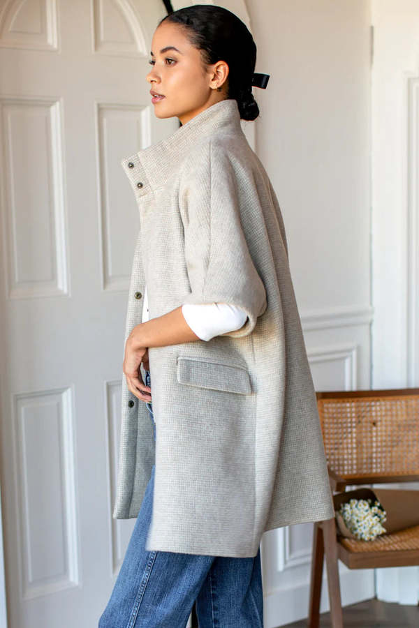 Emerson Fry Layering Jacket - Camel Houndstooth | Garmentory