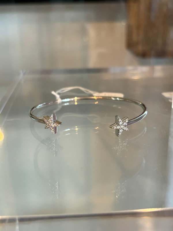 Sara Shala Maxi North Star Bracelet - Sterling Silver | Garmentory