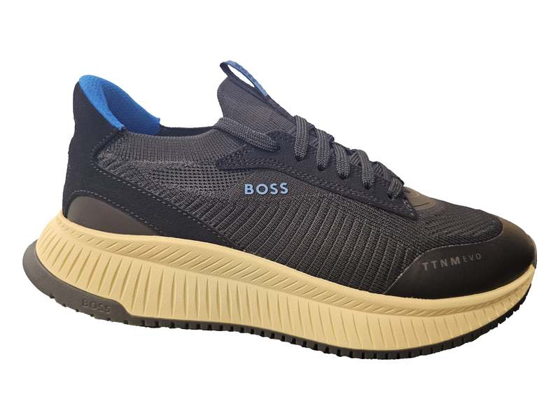 Hugo Boss Titanium Evo Running Sneaker Open Blue