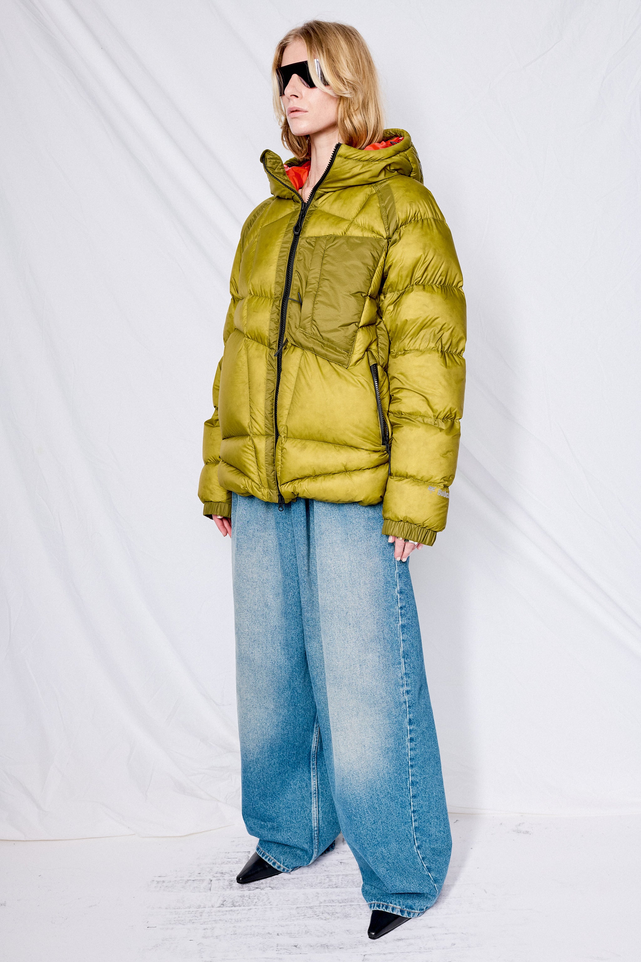 Bobcat Sheer Down Jacket - Avocado Meteor | Garmentory