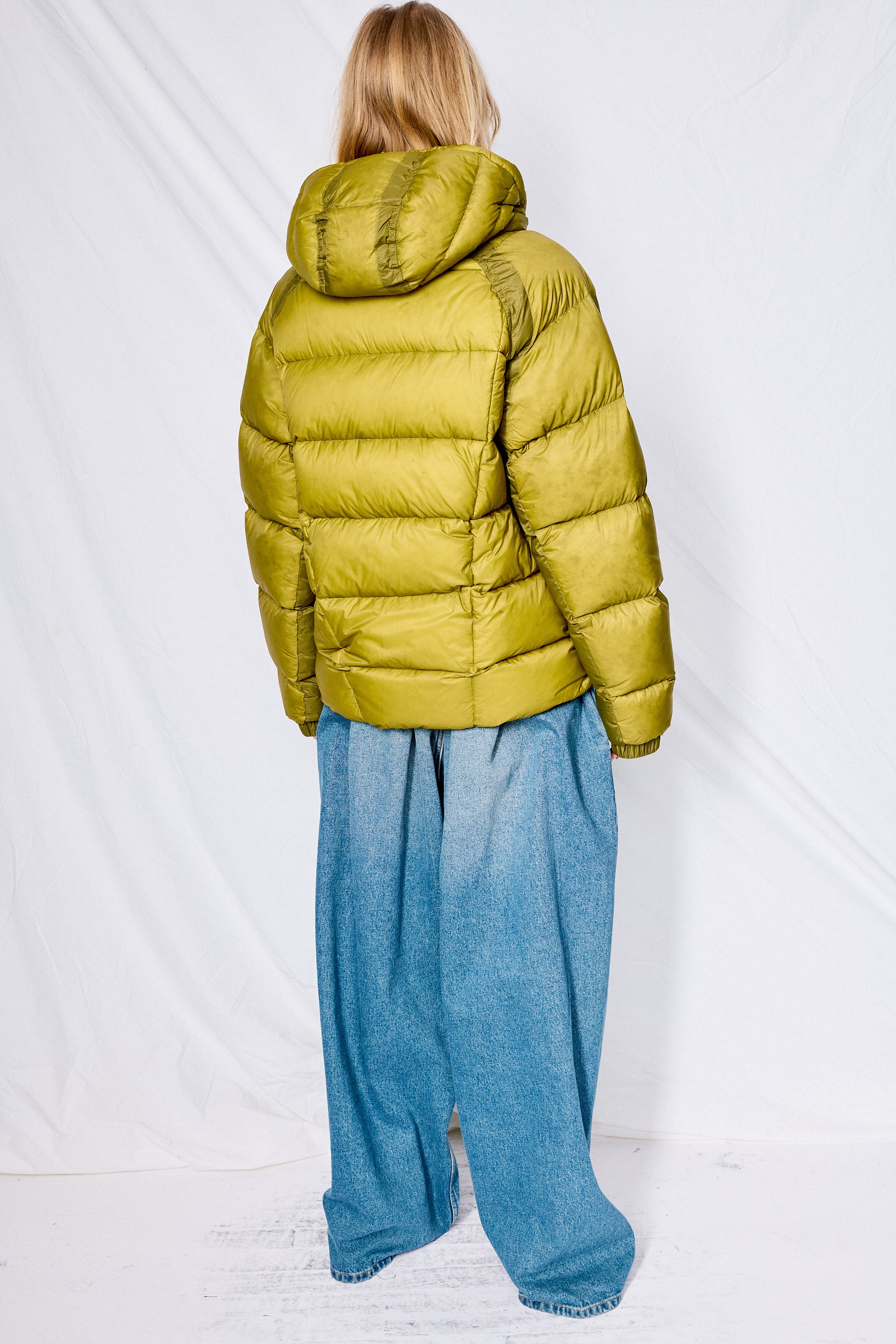 Bobcat Sheer Down Jacket - Avocado Meteor | Garmentory