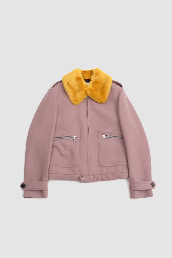 Dries Van Noten Verona Jacket - Old Rose | Garmentory