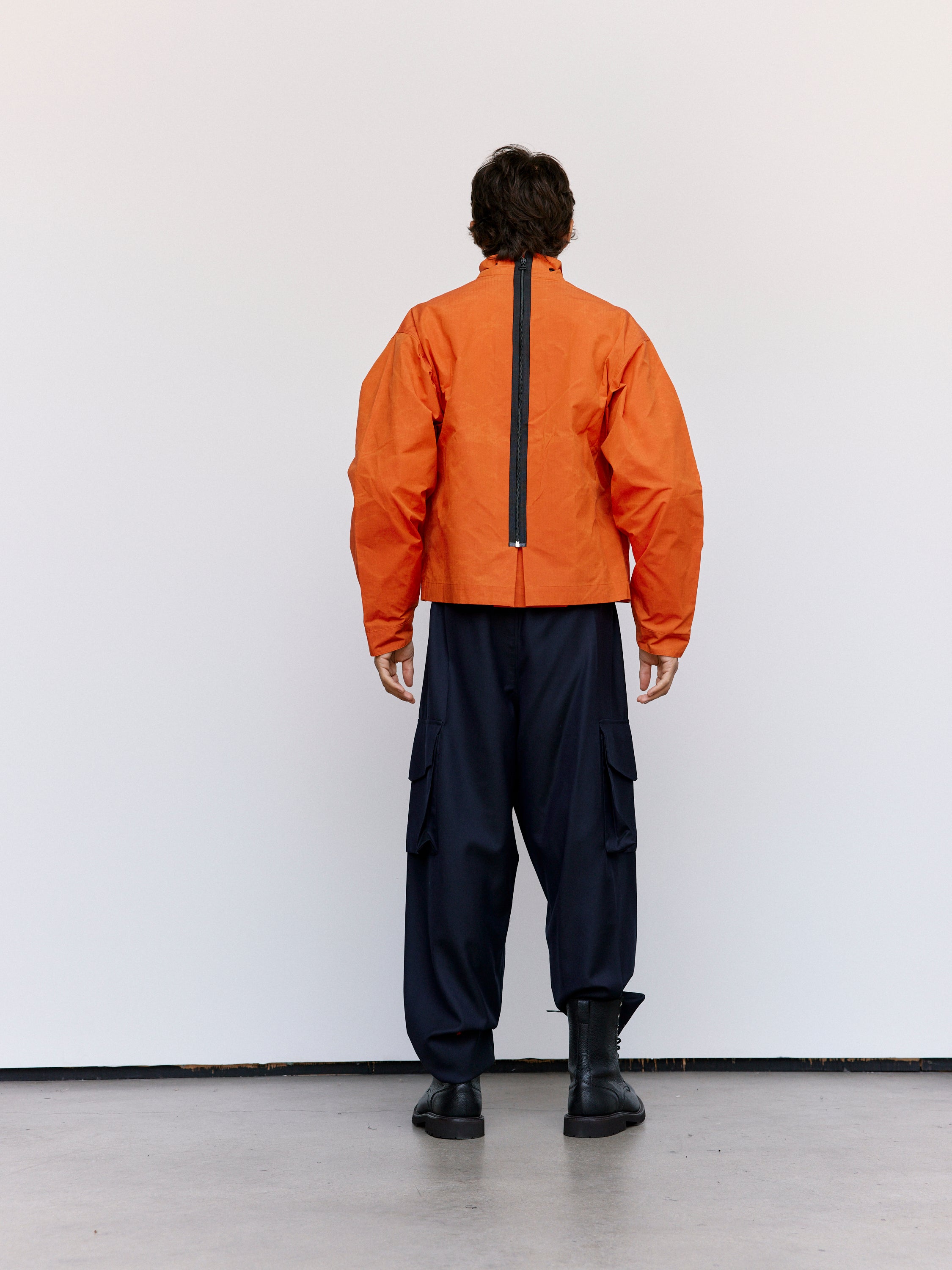 3MAN Cotton Nylon Ripstop Airbag Jacket - Orange | Garmentory