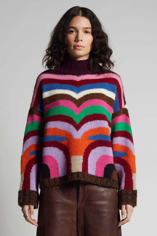 ELEVEN SIX Sarah Sweater - Multi | Garmentory